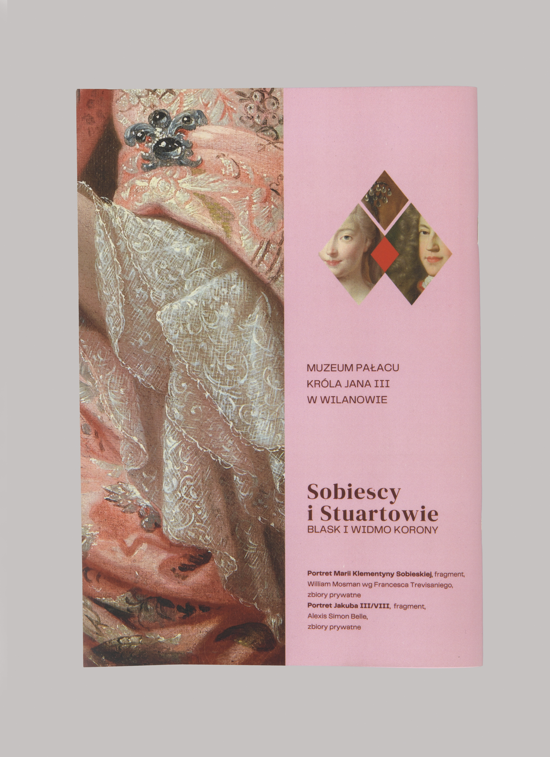 Zeszyt z fragmentem portretu Marii Klementyny Sobieskiej - Muzeum ...